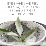 3 Ways to Refill in a Pouring Out Season - Sarah Forgrave